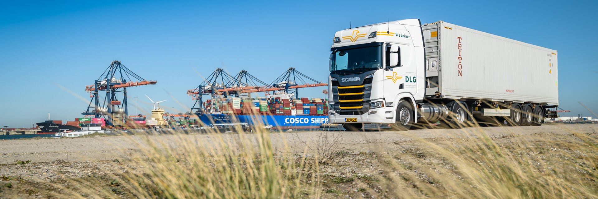 Internationaal transport: vervoer op de weg en over zee | DLG - DLG